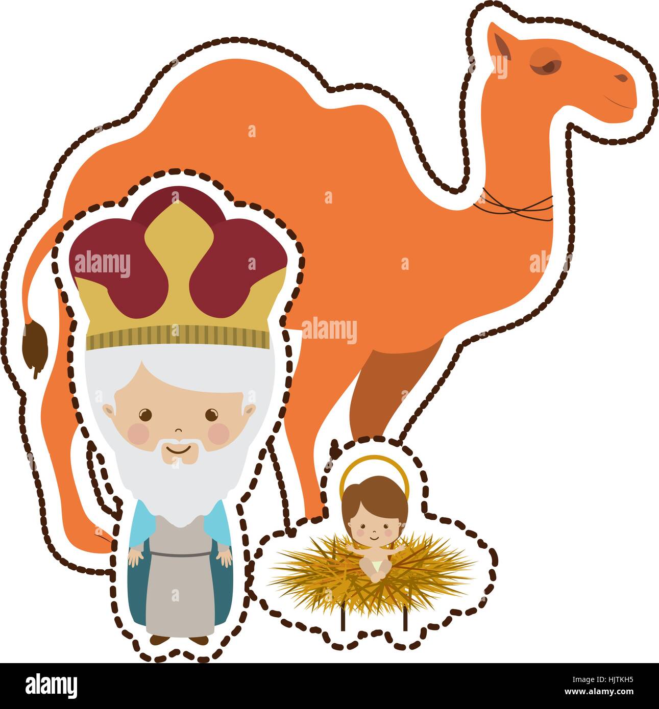 three wise men icon vector illustration graphic design Stock Vector Image & Art - Alamy