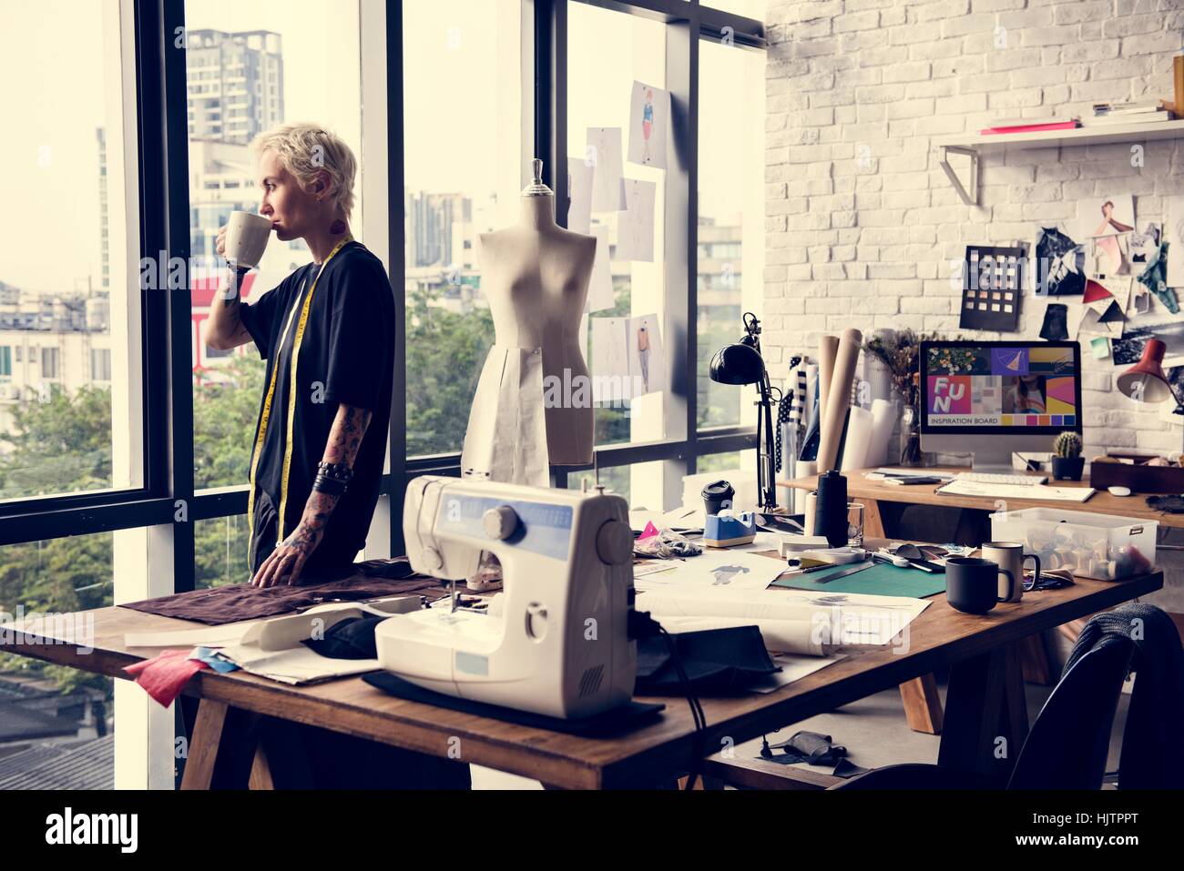 Creative Design Dress Fashion Trend Stylish Concept Stock Photo - Alamy
