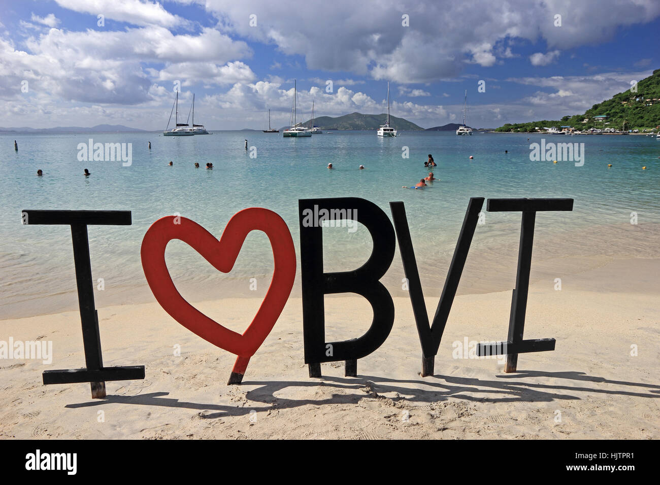Cane garden bay british virgin islands hi-res stock photography and ...
