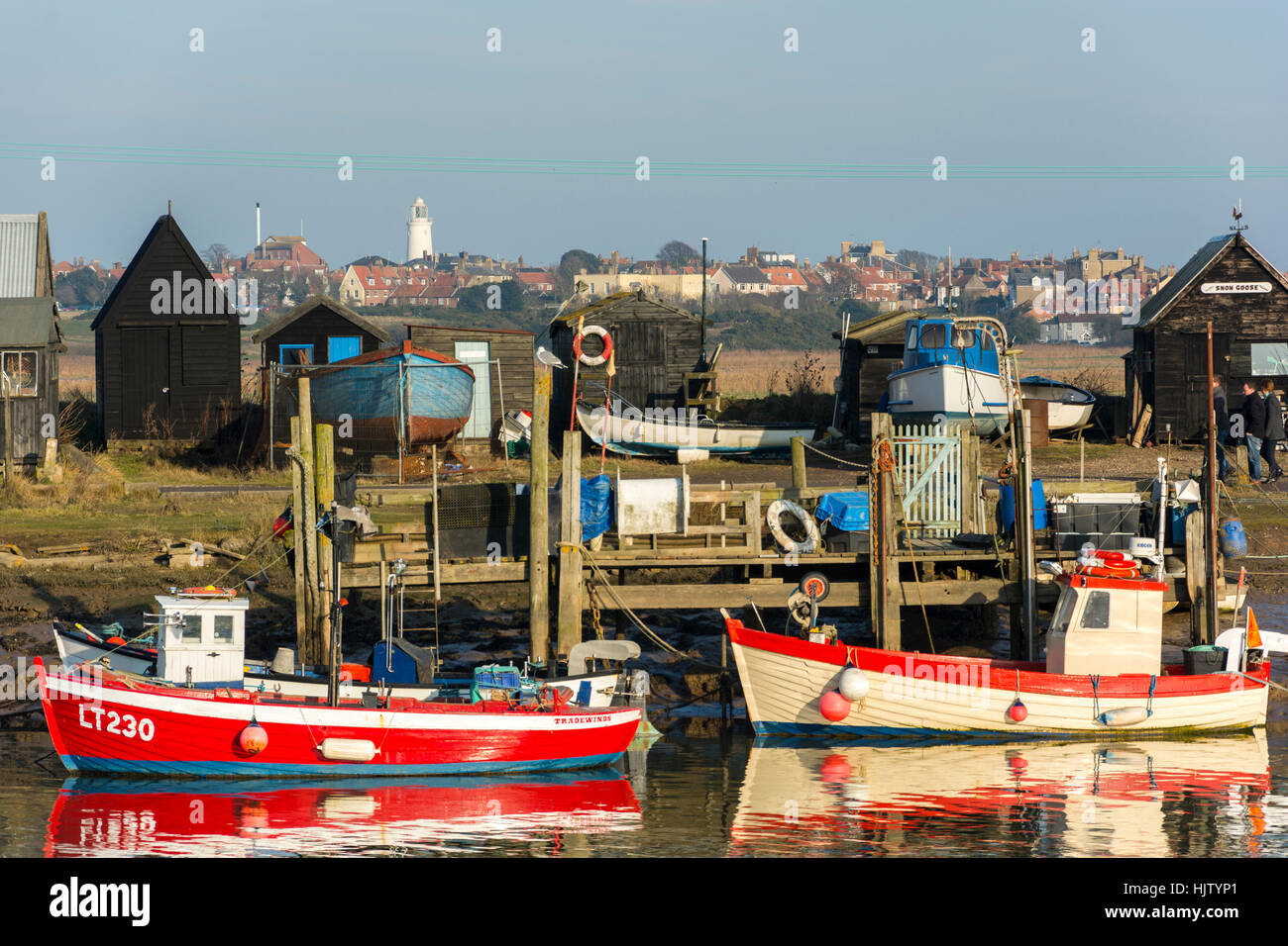 Southwold Harbour River Blyth Stock Photo - Alamy