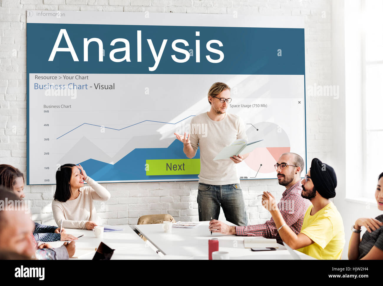 Business Strategy Graph Analysis Marketing Concept Stock Photo - Alamy