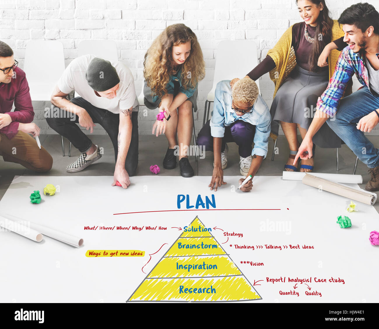 Creativity Innovation Plan Strategy Concept Stock Photo - Alamy