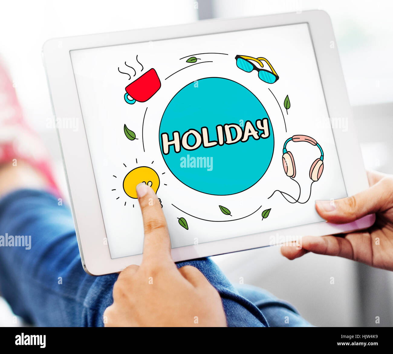Holiday Lifestyle Ideas Chill Break Leisure Relax Concept Stock Photo ...