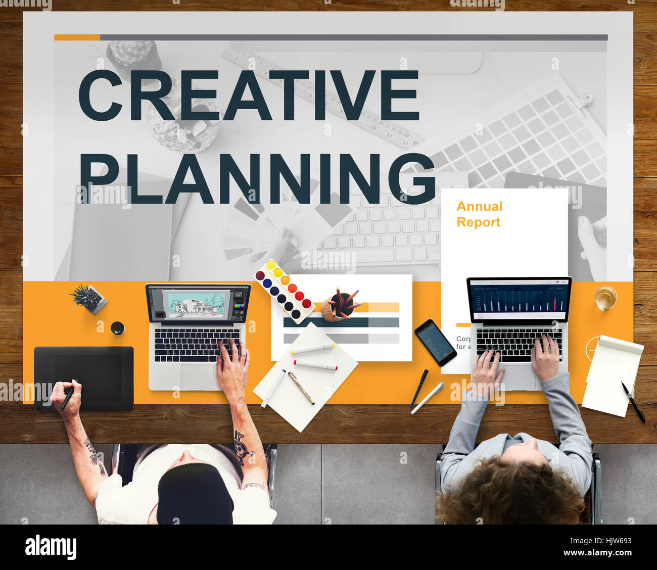 Creative Thinking Process Design Graphic Concept Stock Photo - Alamy