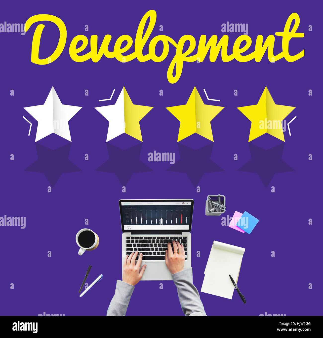 Development Ratings Improvement Vision Concept Stock Photo - Alamy