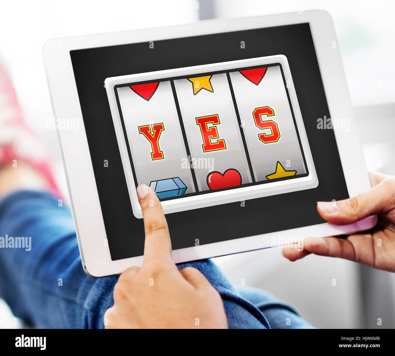 Yes Answer Absolutely Indeed Reply Right Sure Concept Stock Photo - Alamy