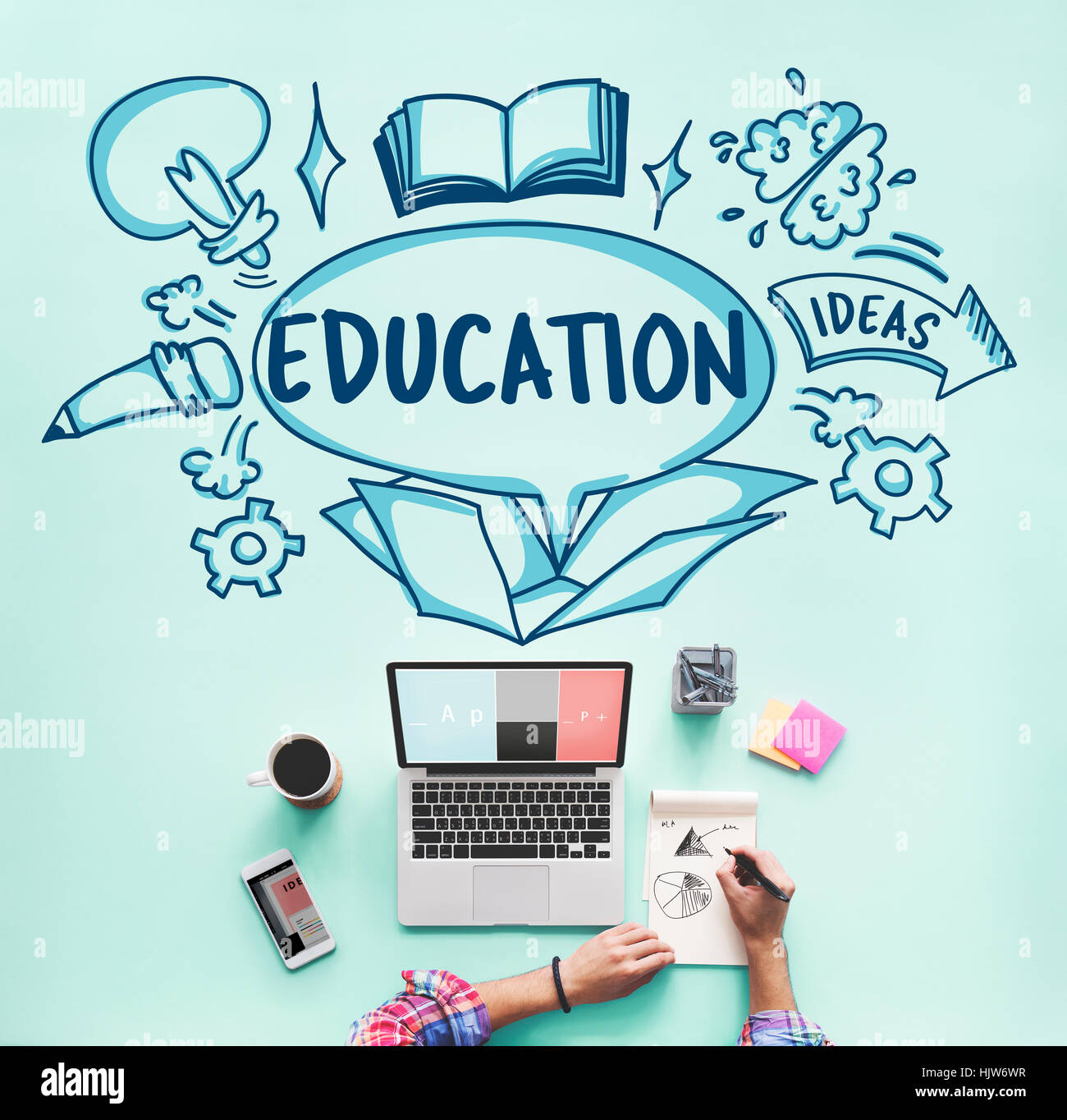 Education Learning Ideas School Knowledge Concept Stock Photo - Alamy
