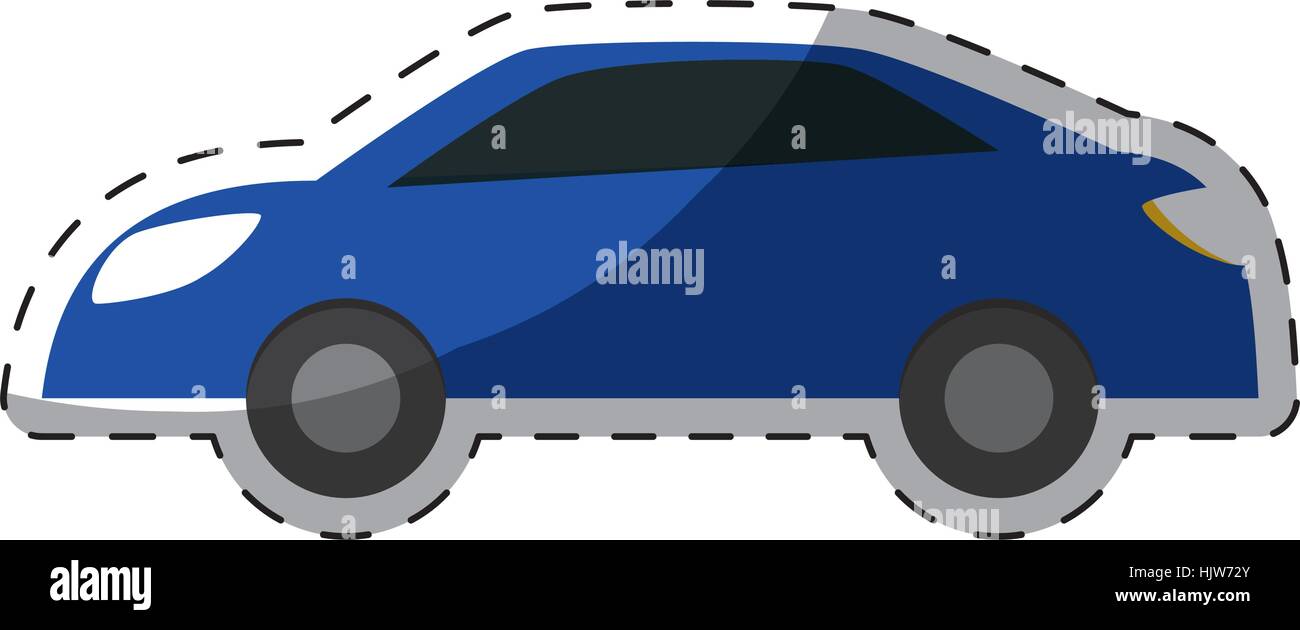 blue car icon image vector illustration design Stock Vector Image & Art ...