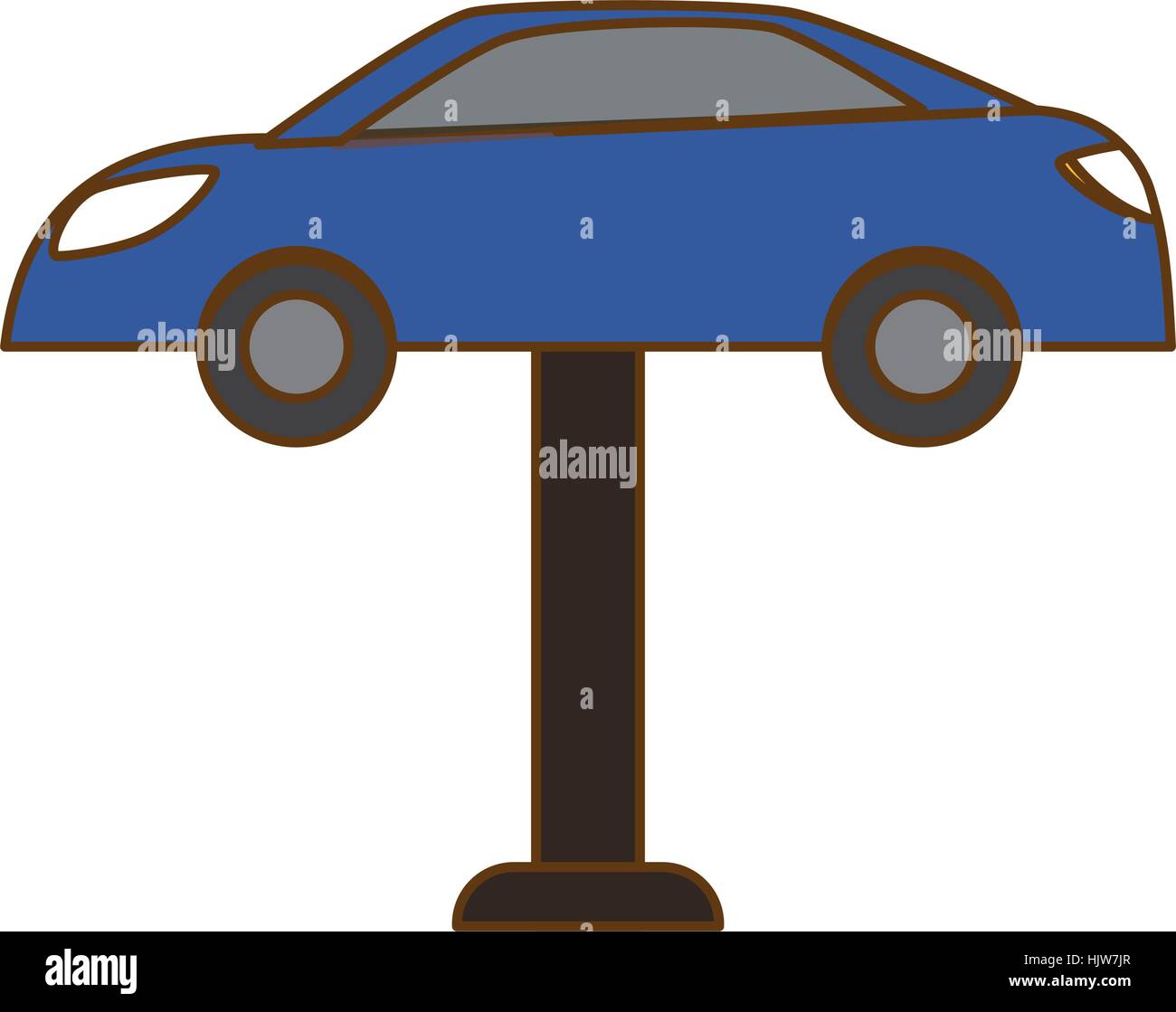 car workshop related icons image vector illustration design Stock ...