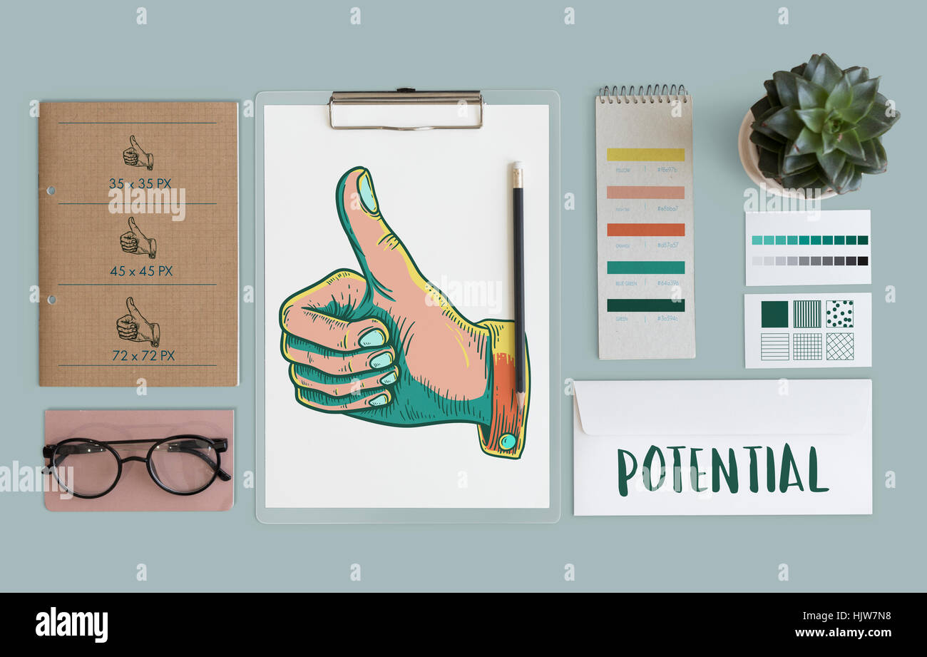 Branding Design Practice Success Creative Concept Stock Photo - Alamy