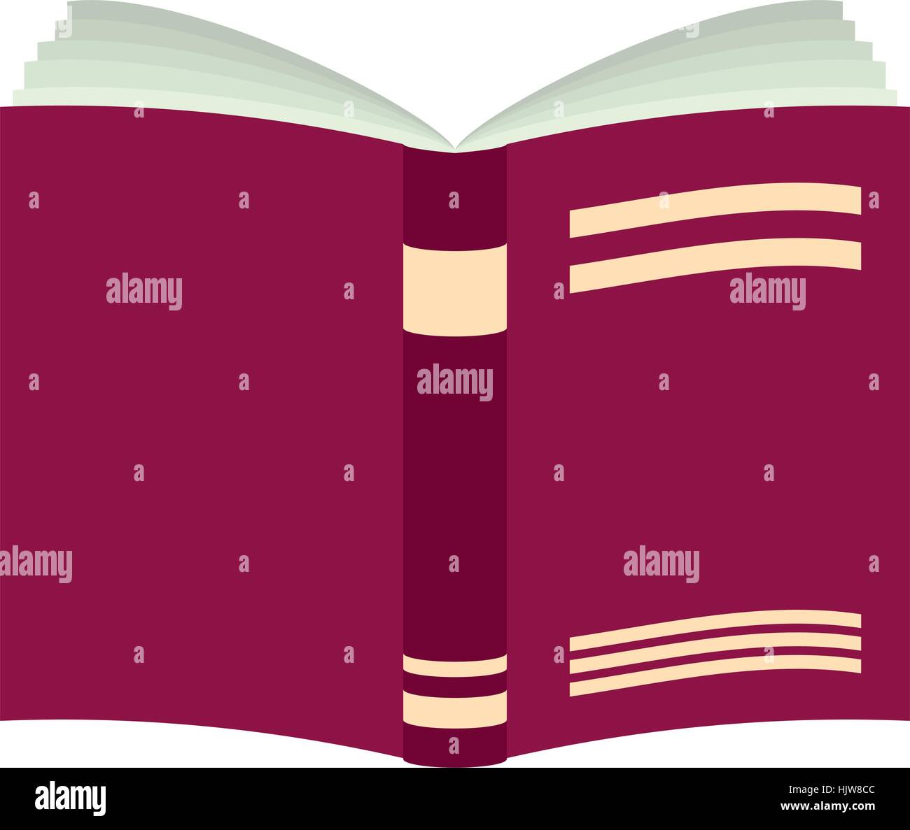 book icon image full color vector illustration design Stock Vector ...