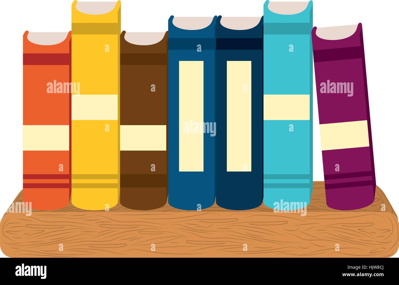 book icon image full color vector illustration design Stock Vector ...