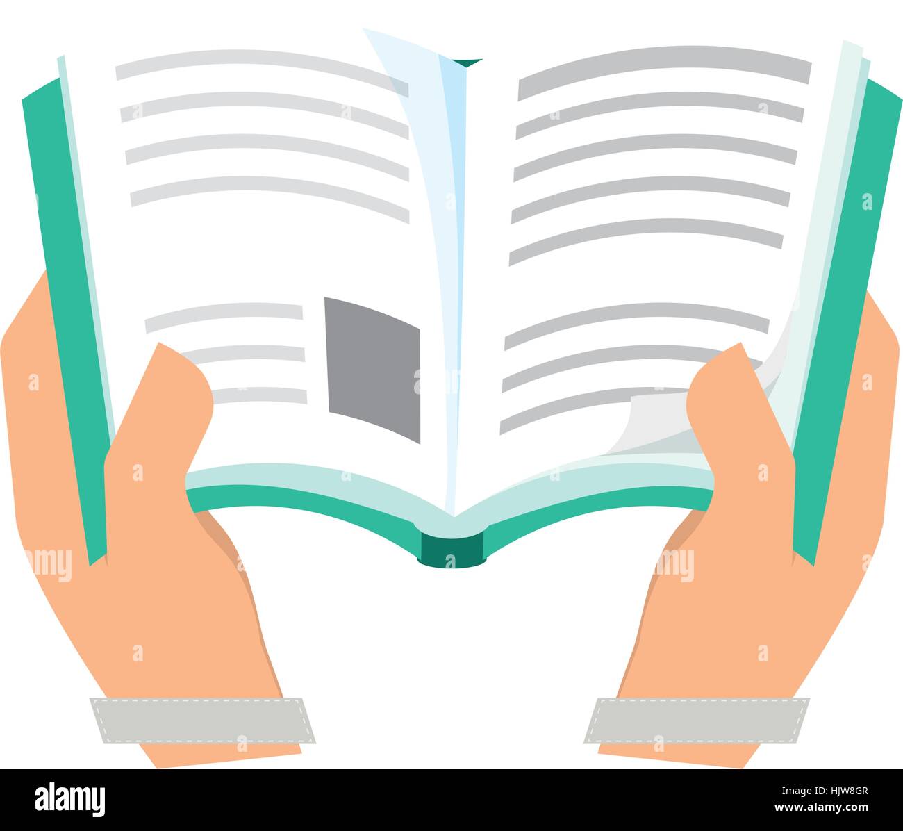 book icon image full color vector illustration design Stock Vector ...