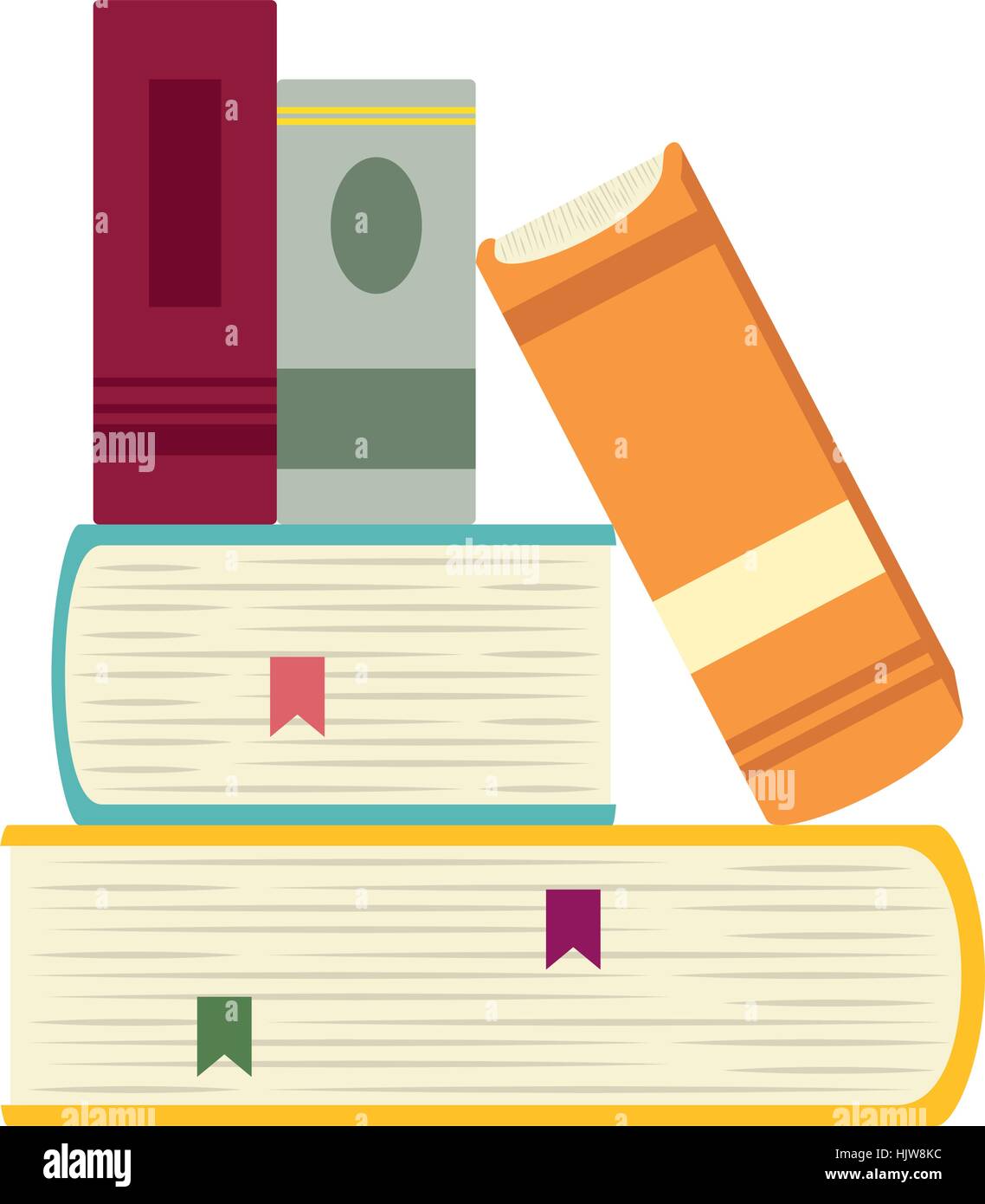 book icon image full color vector illustration design Stock Vector ...
