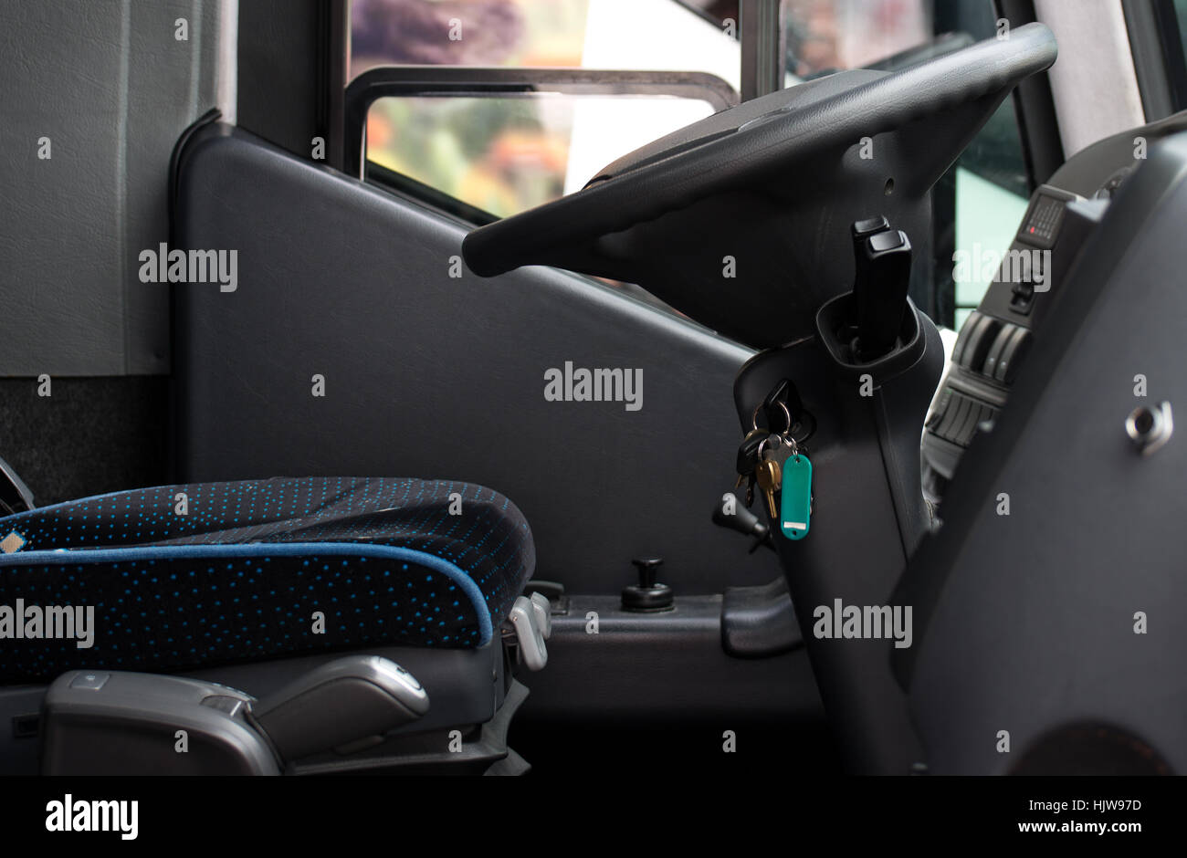 Bus steering wheel nobody hi-res stock photography and images - Alamy