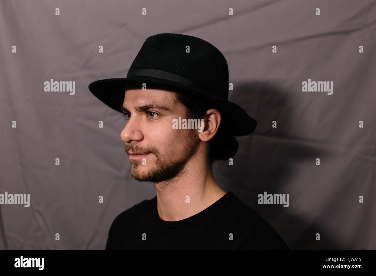 American style hat hi-res stock photography and images - Alamy