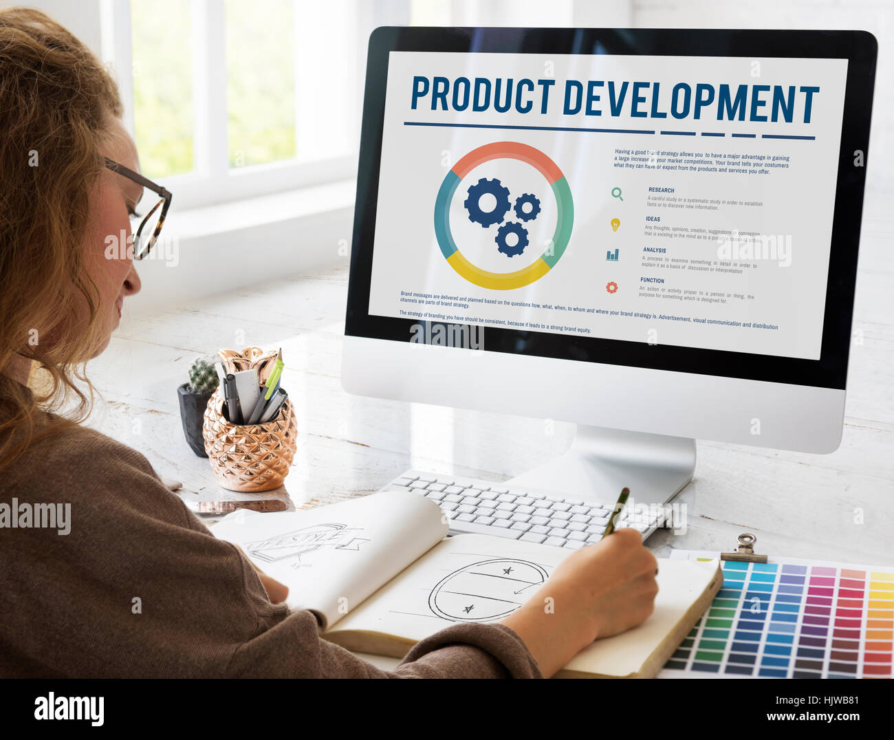 Product Development Improve Ideas Concept Stock Photo - Alamy