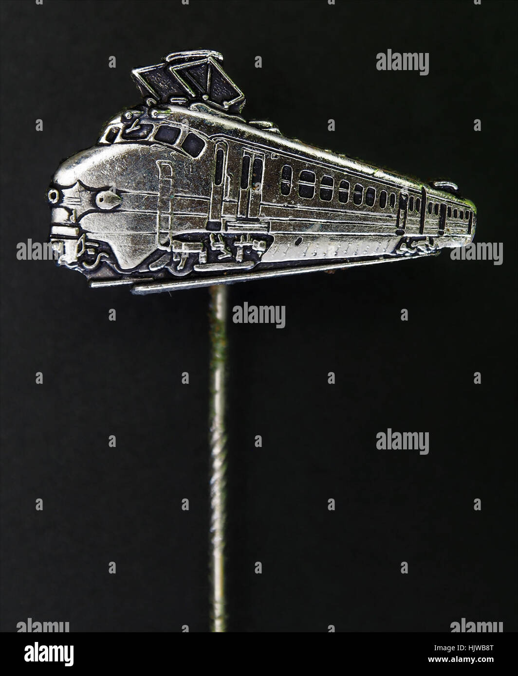 Hondekop trein speldje Stock Photo - Alamy