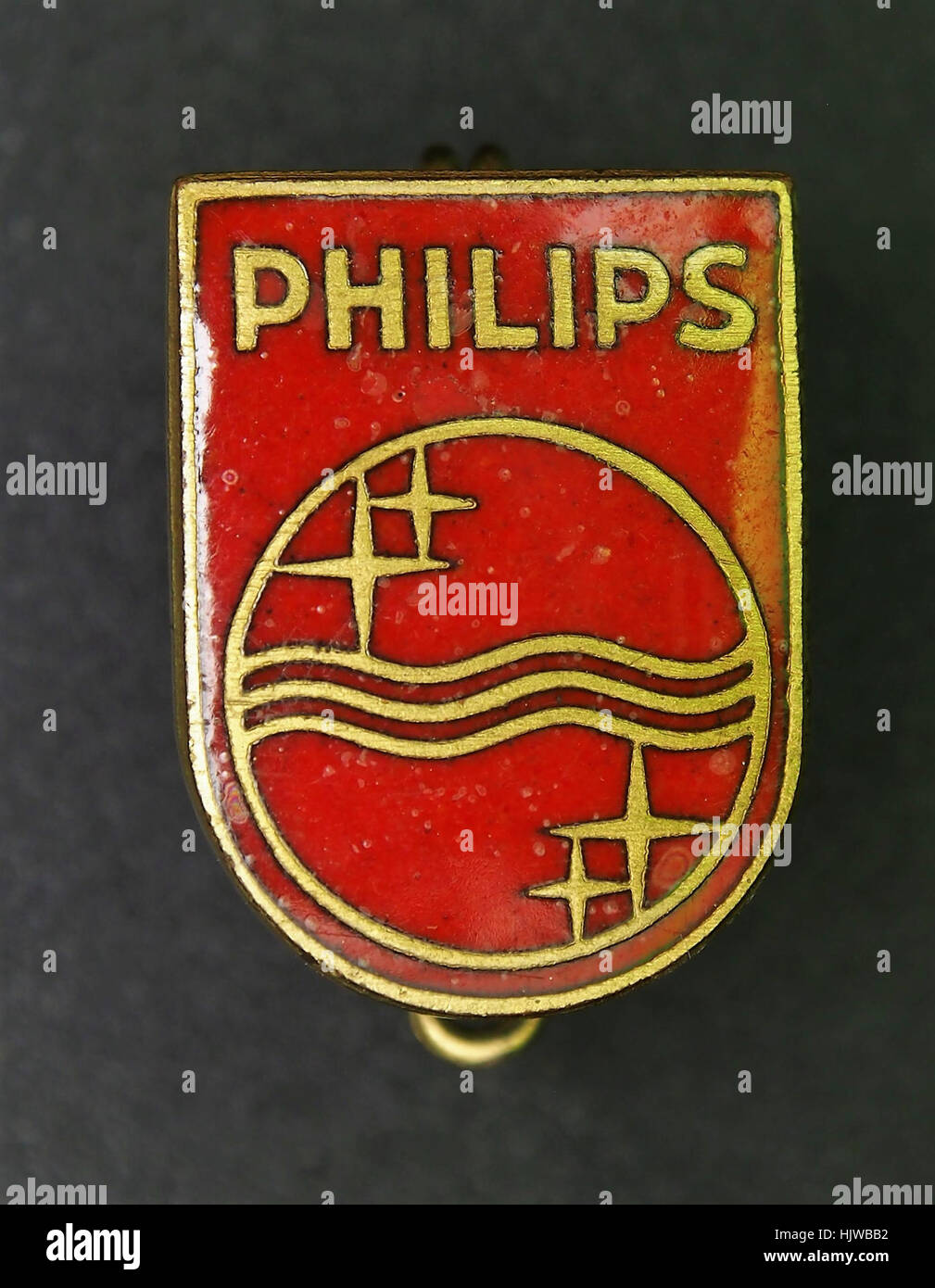 Philips advertising pin, a collectible item that showcases the branding ...