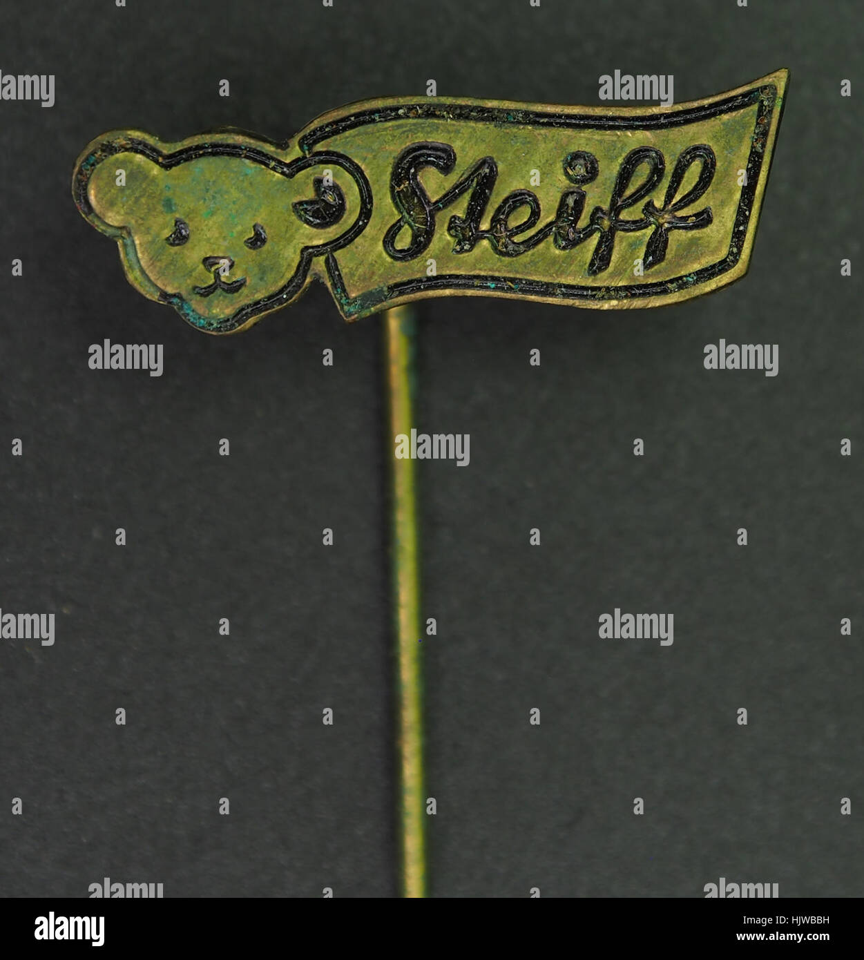 Steiff advertising pin, a collectible promotional pin from the famous ...