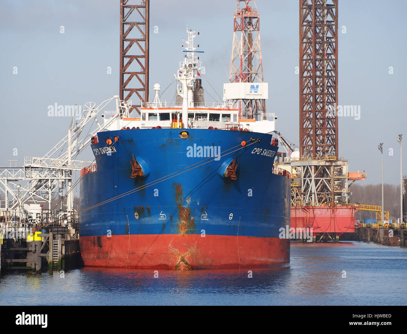 The CPO Sweden, built in 2008 and identified by IMO number 9353084, is ...