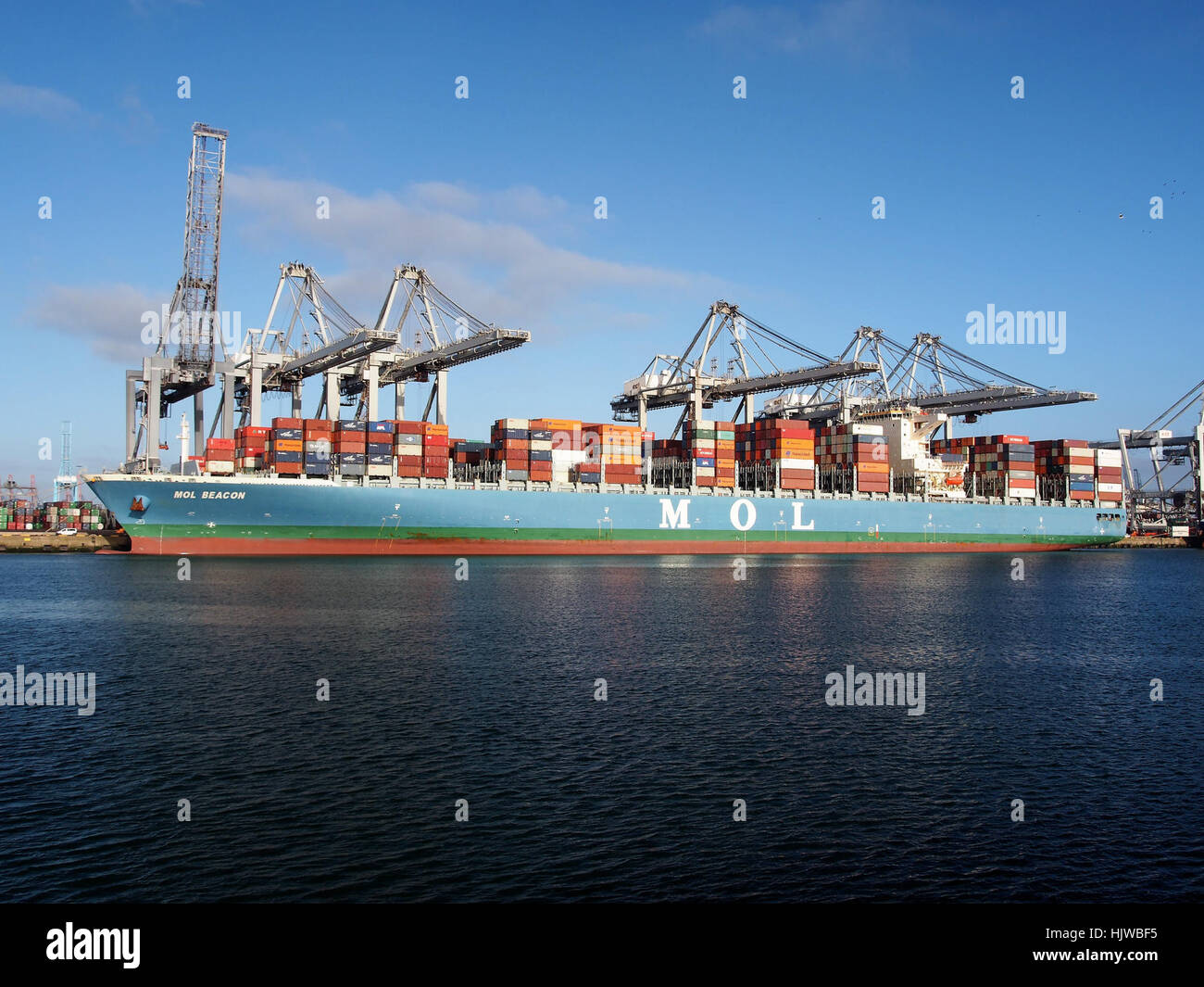 The Mol Beacon, a vessel launched in 2015 with IMO number 9713337 ...