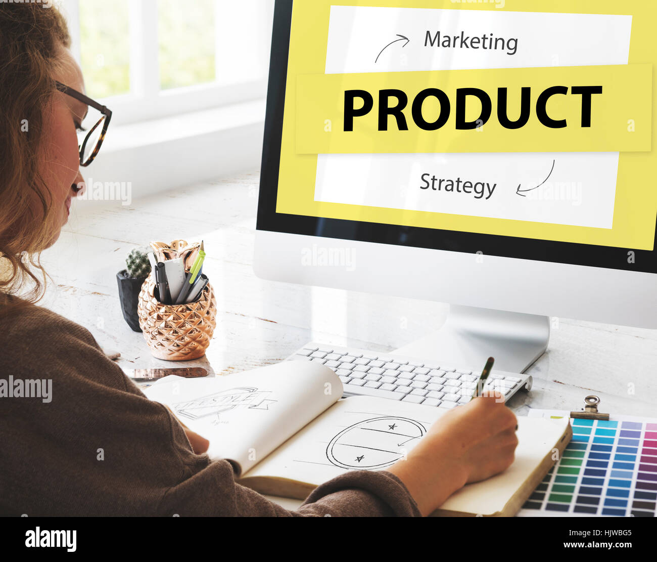 Product Promotion Marketing Strategy Concept Stock Photo - Alamy