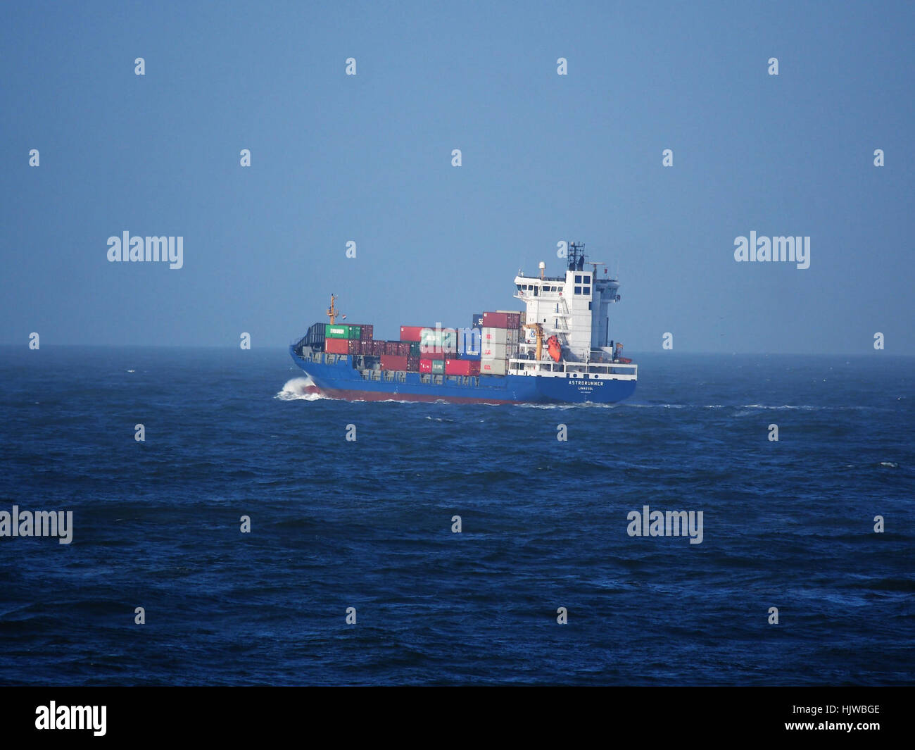 Astrorunner (ship, 2007) IMO 9349227 at Port of Rotterdam Stock Photo ...