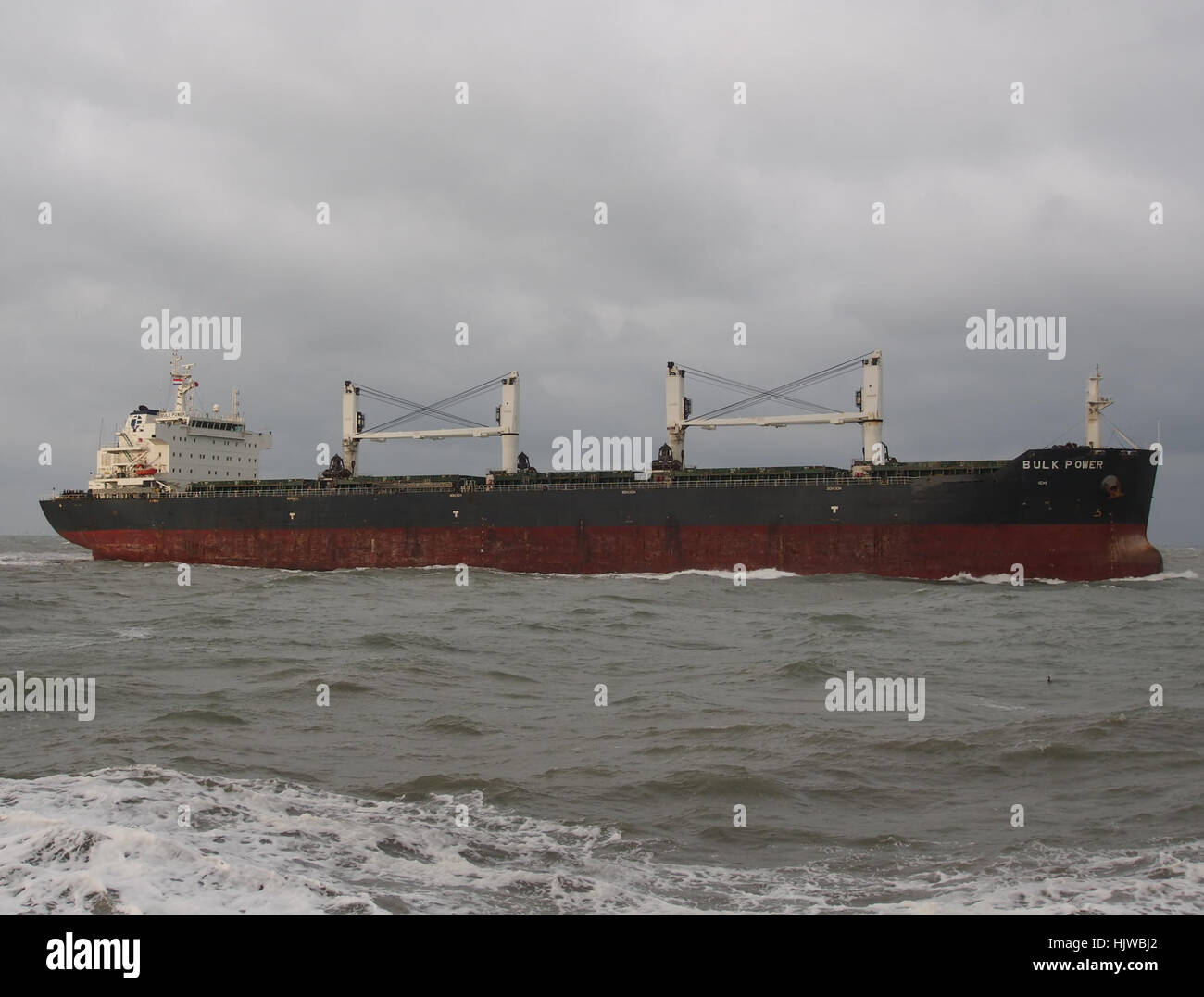 Bulk Power (ship, 2010), IMO 9456329, Callsign 9HA2329, IJmuiden Stock ...
