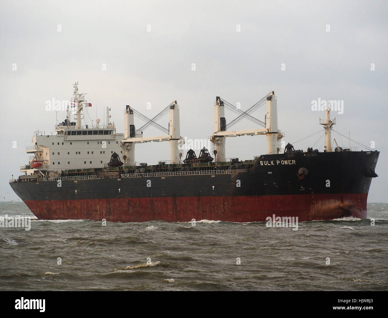 The Bulk Power, a 2010-built bulk carrier ship with IMO number 9456329 ...