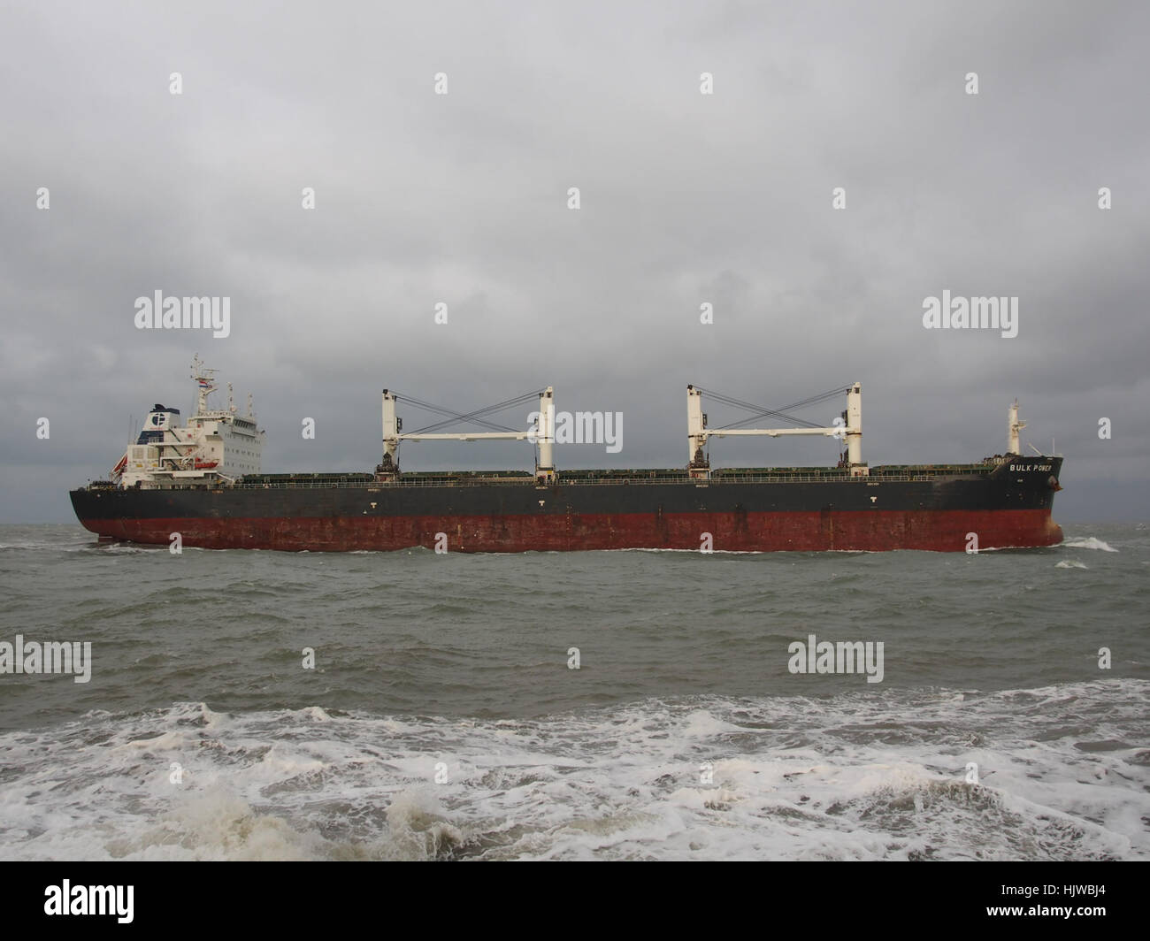 Bulk Power, a 2010 cargo ship, IMO 9456329, with callsign 9HA2329 ...