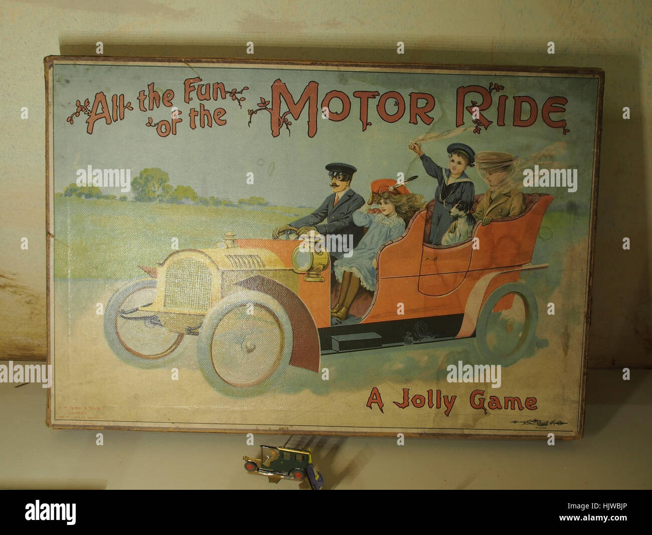 'All the Fun of the Motor Ride' is an engaging vintage driving game ...
