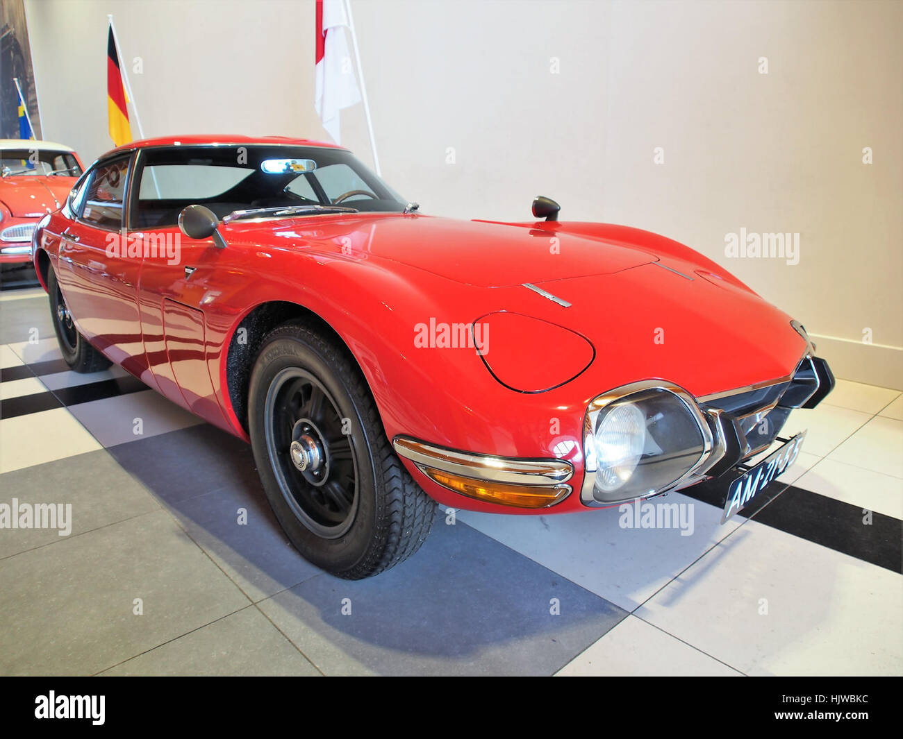 The 1968 Toyota 2000GT, a groundbreaking Japanese sports car, is one of ...