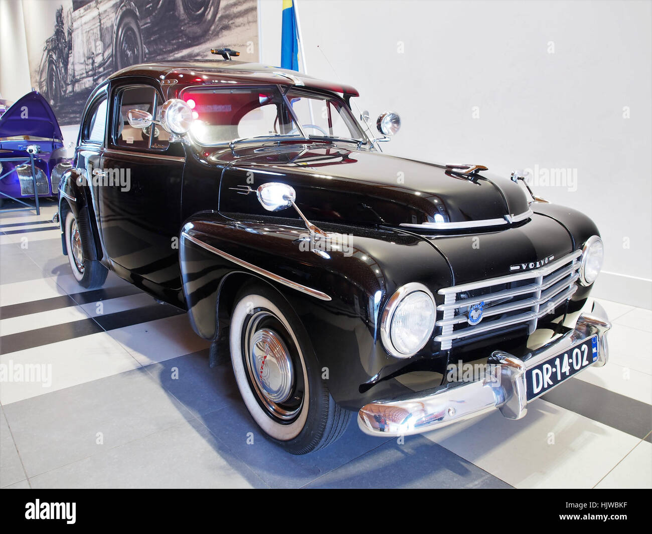 The 1952 Volvo PV444 CS is a classic Swedish car model, known for its ...