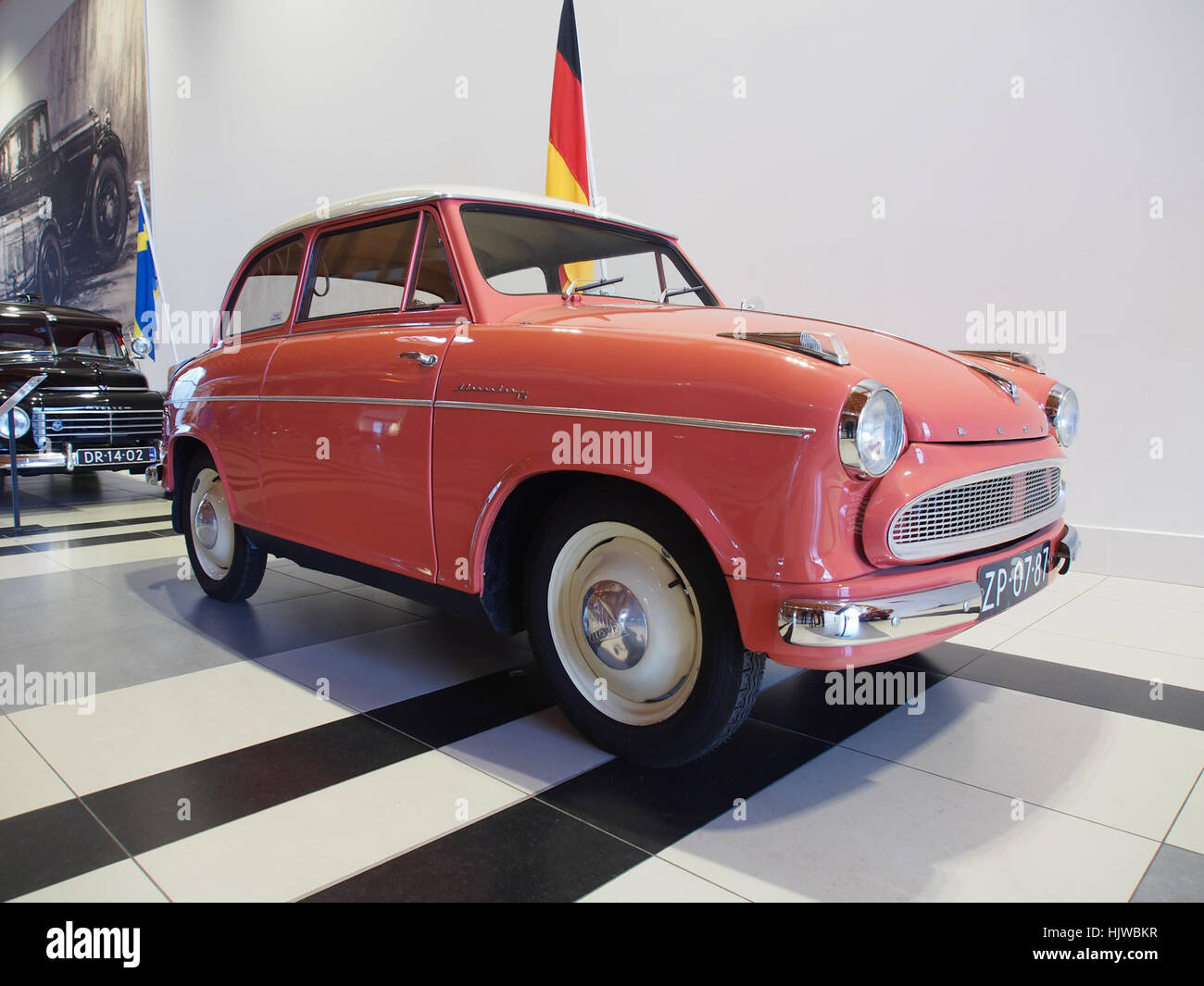 1958 Lloyd TS Alexander, a German microcar with a 596cc 2-cylinder ...
