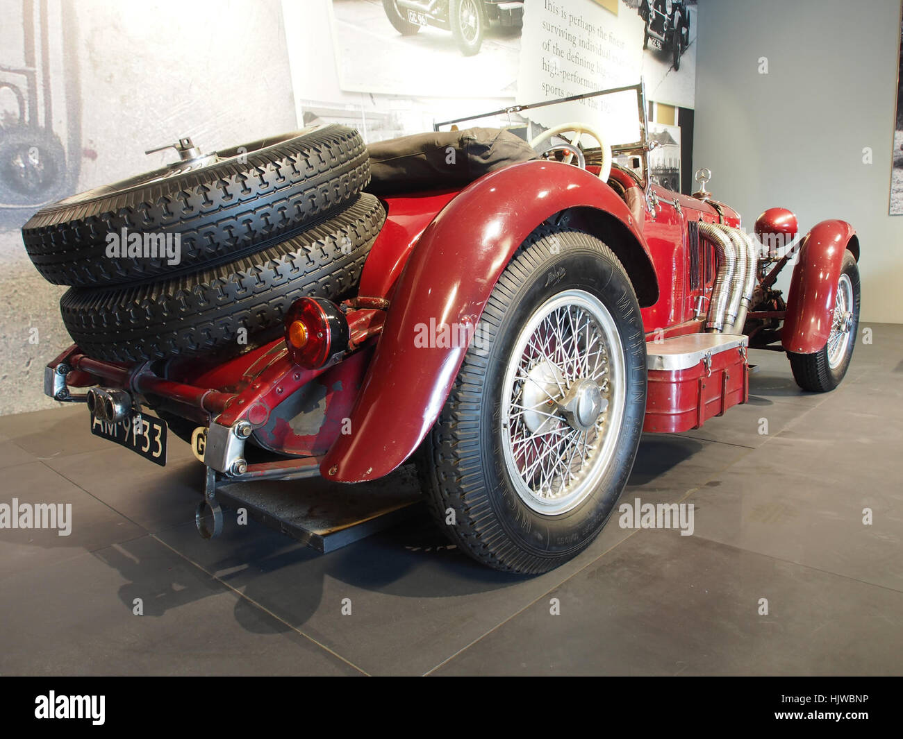 1929 Mercedes-Benz SSK p8 car lorry transport transportation Stock ...
