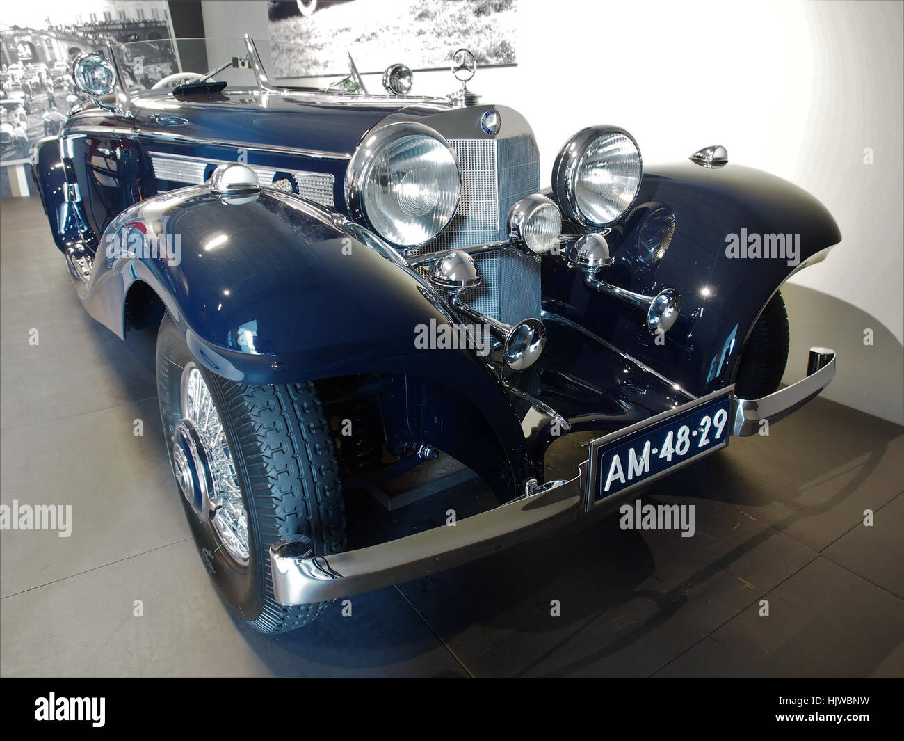 The 1936 Mercedes-Benz 500K Special Roadster is a stunning example of ...