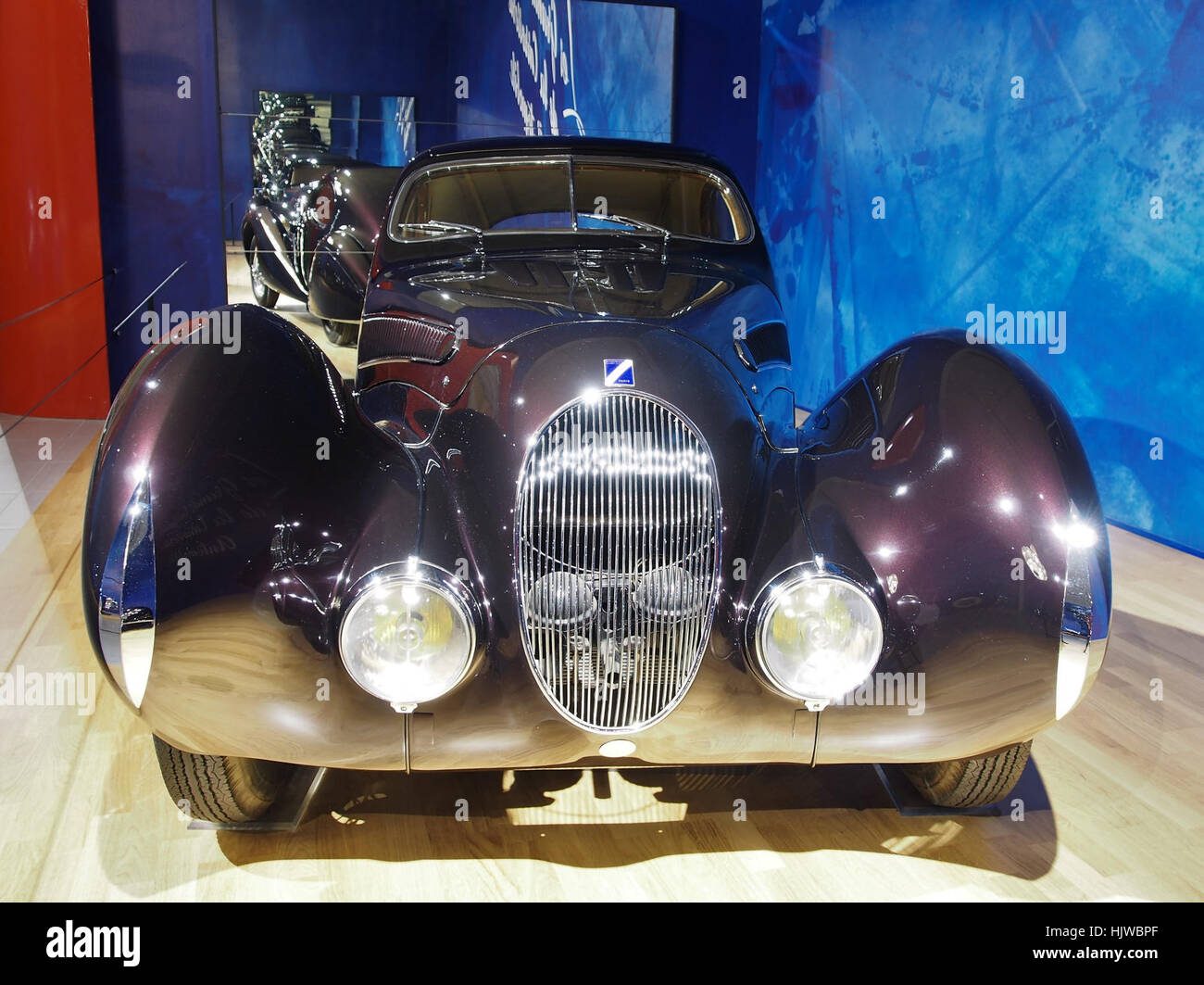 1937 Talbot Lago T150 SS Teardrop Coupé, designed by Figoni & Falaschi ...