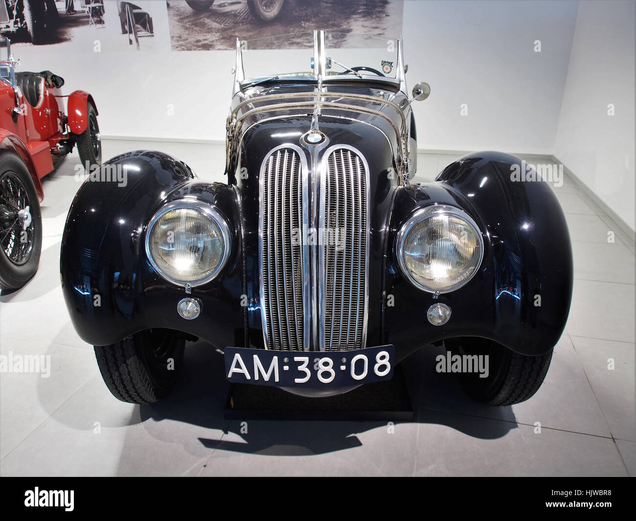 The 1938 BMW 328, a luxury roadster equipped with a 2-liter, 6-cylinder ...