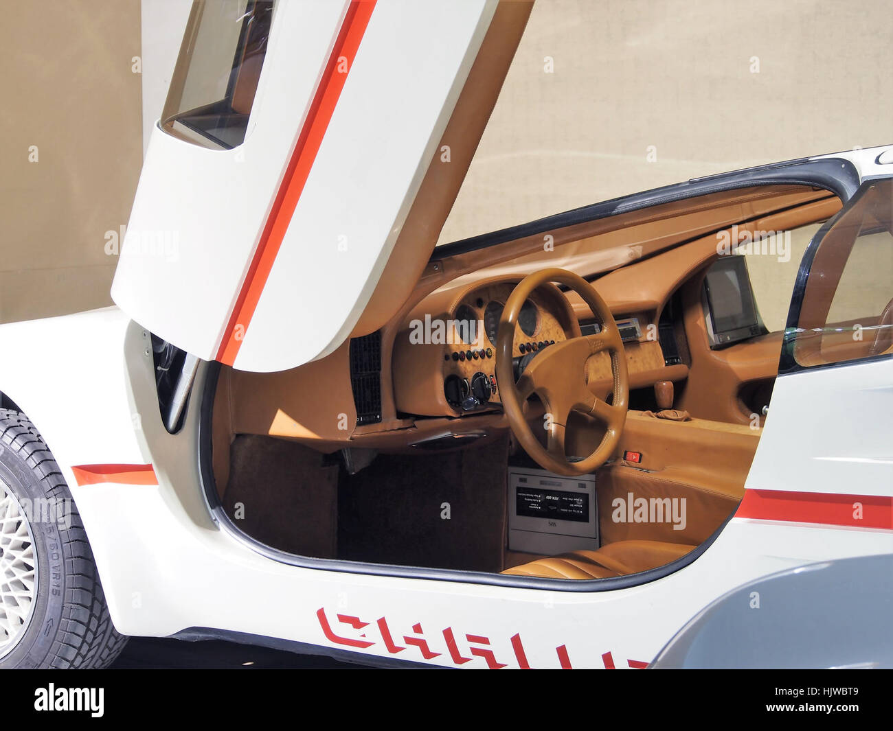 1985 Sbarro Challenge, an innovative concept car known for its ...