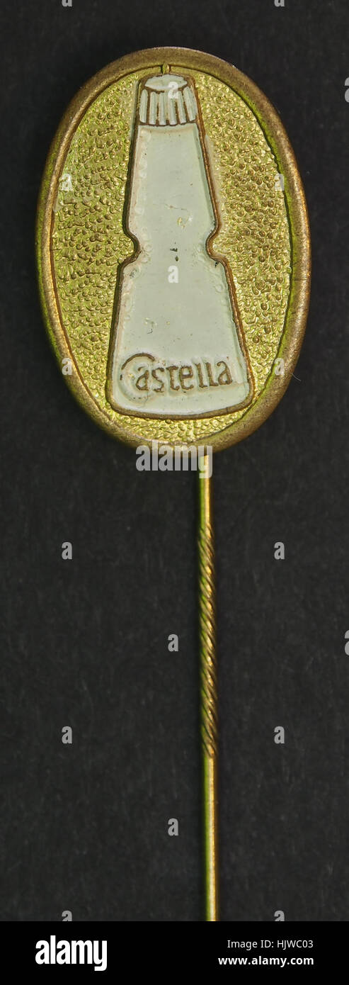 Promotional pin for Castella, a renowned brand in the Netherlands known ...
