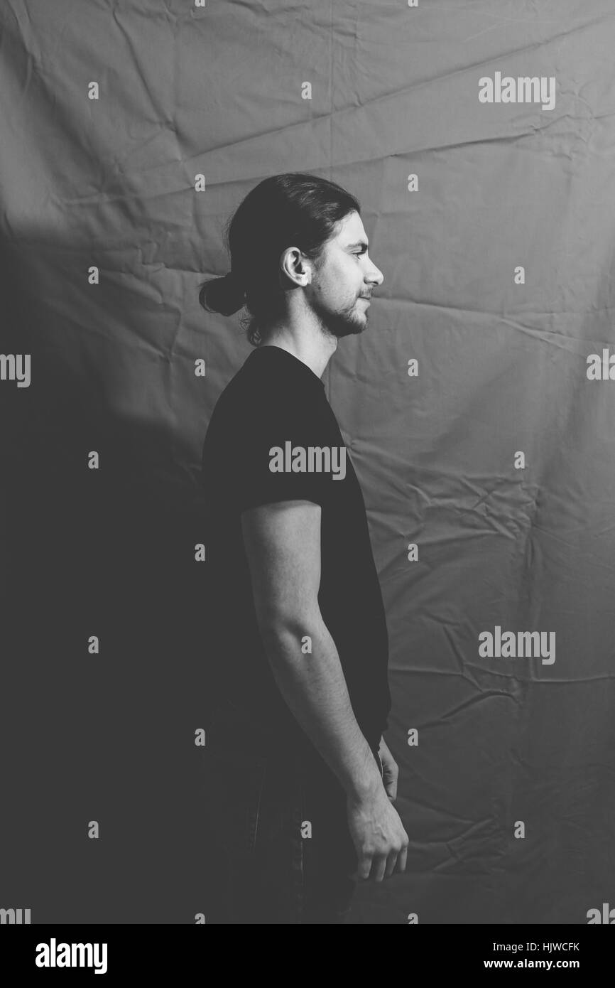 Portrait of a Man Stock Photo - Alamy