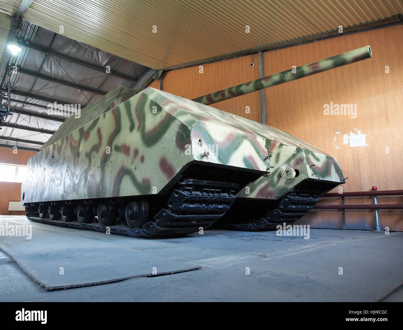 The Pz.Kpfw VIII Maus, a German super-heavy tank from World War II ...