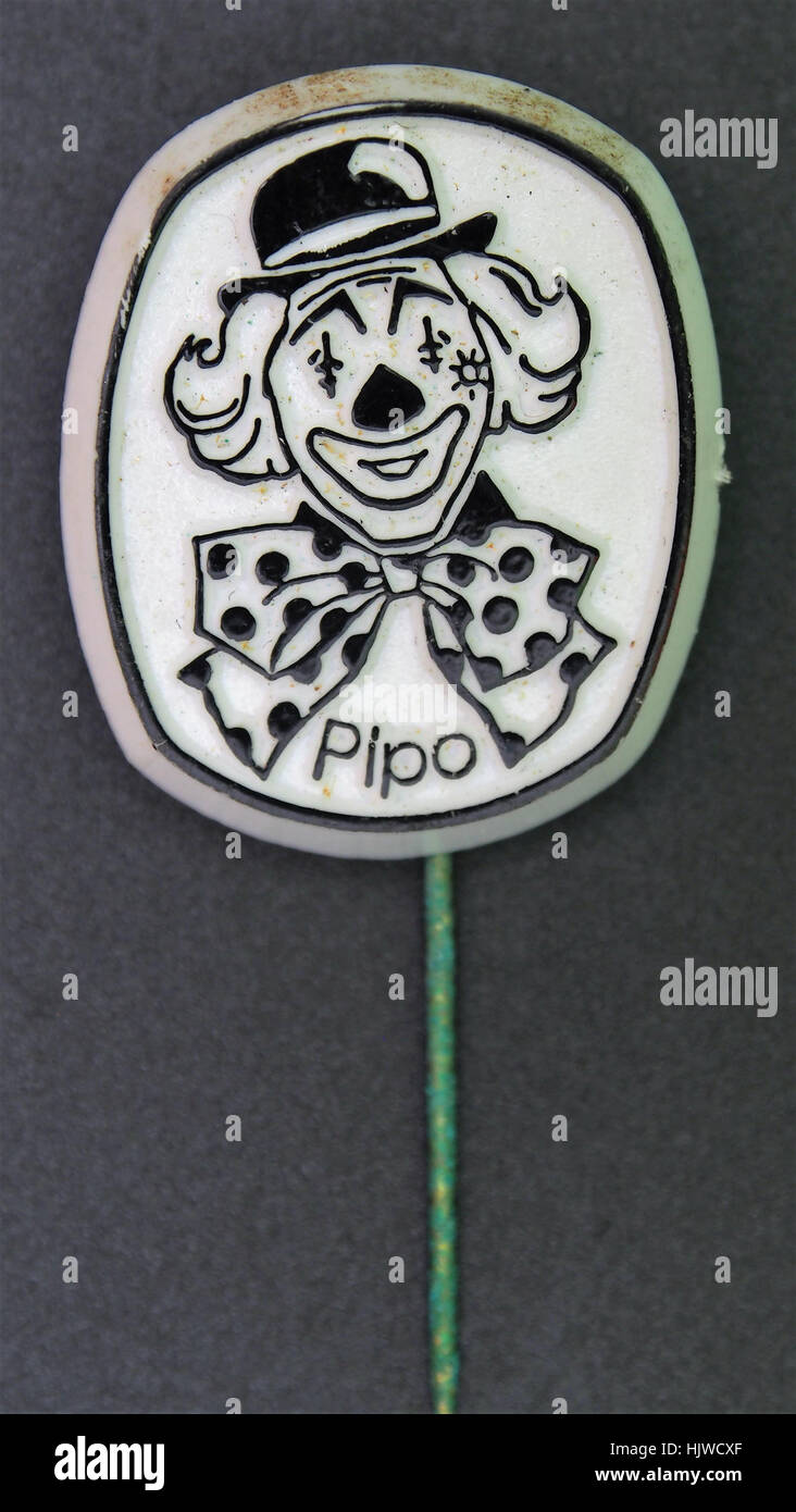 The Pipo Advertising Pin is a vintage collectible item from the Pipo ...