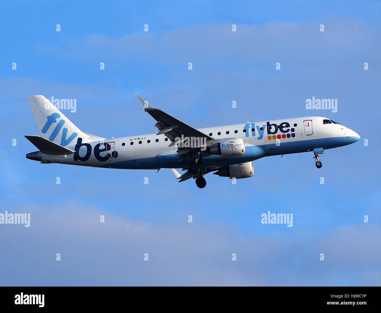 G-FBJJ is an Embraer ERJ-175STD operated by Flybe, captured landing at ...