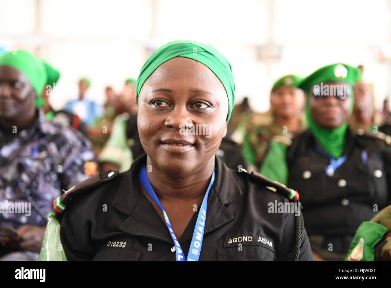 AMISOM female peacekeepers attended a conference in Mogadishu on ...