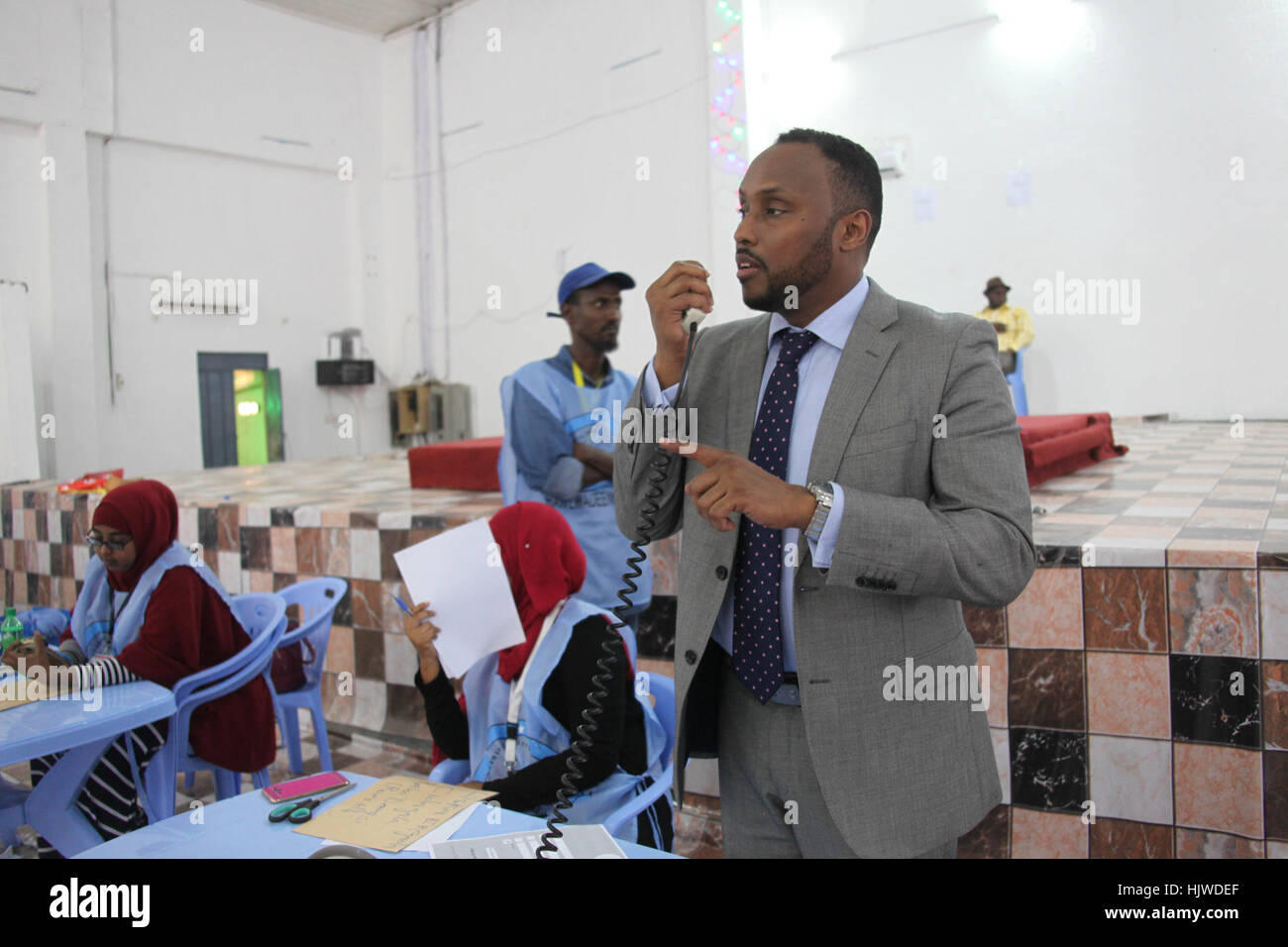 Somali election results hi-res stock photography and images - Alamy