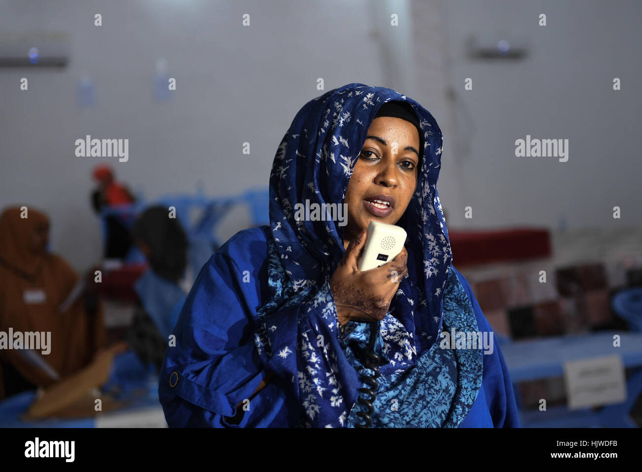 On December 25, 2016, Sahra Yusuf Ege delivered a victory speech in ...