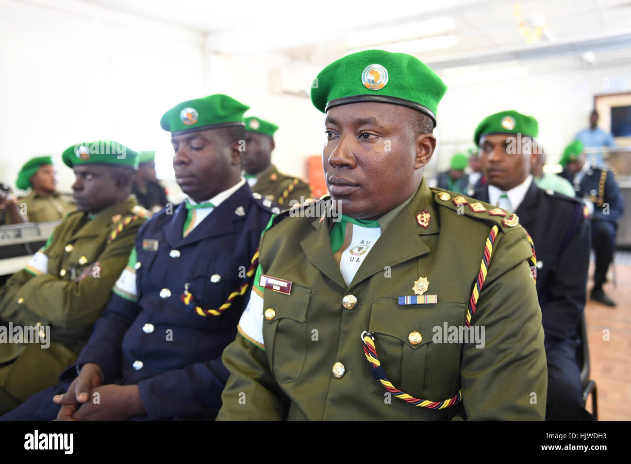 On December 28, 2016, AMISOM police officers attended a ceremony in ...