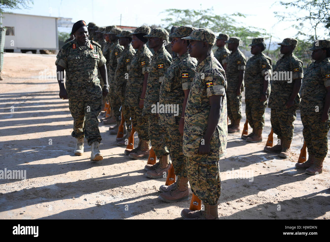 Ugandan Soldiers Uganda Peoples Defence Stock Photos & Ugandan Soldiers ...